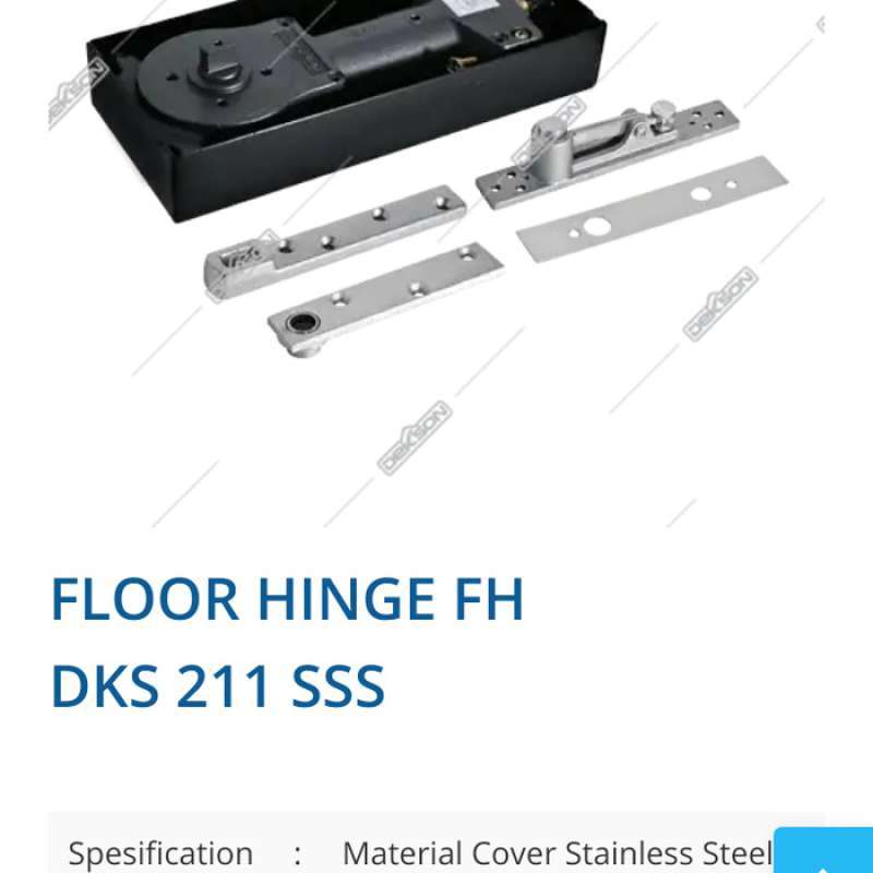 Promo Floor Hinge Dekson Engsel Tanam Dekkson FH 211 Diskon 23% di ... Promo Floor Hinge Dekson Engsel Tanam Dekkson FH 211 Diskon 23% di ...