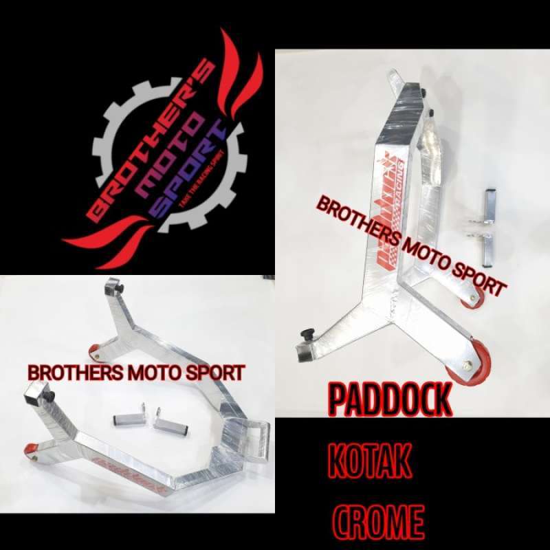 Promo Paddock Kotak R15 R25 Mt15 Mt25 Paddock Moge Chrome Standar ...