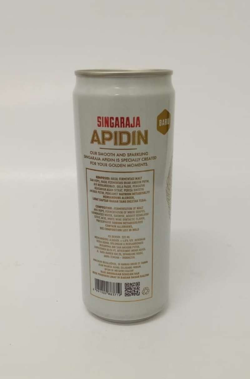 Jual Singaraja Apidin 320ml Can Di Seller Ranch Market Official Store ...