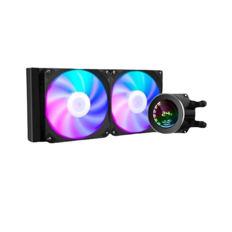 Promo Water / Liquid Cooler Prime Premium Galatek 240 Argb With Lcd ...