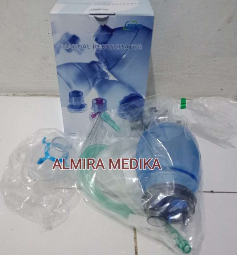 Promo Ambu Bag Manual / Alat bantu pernafasan MRM Manual Resuscitator ...