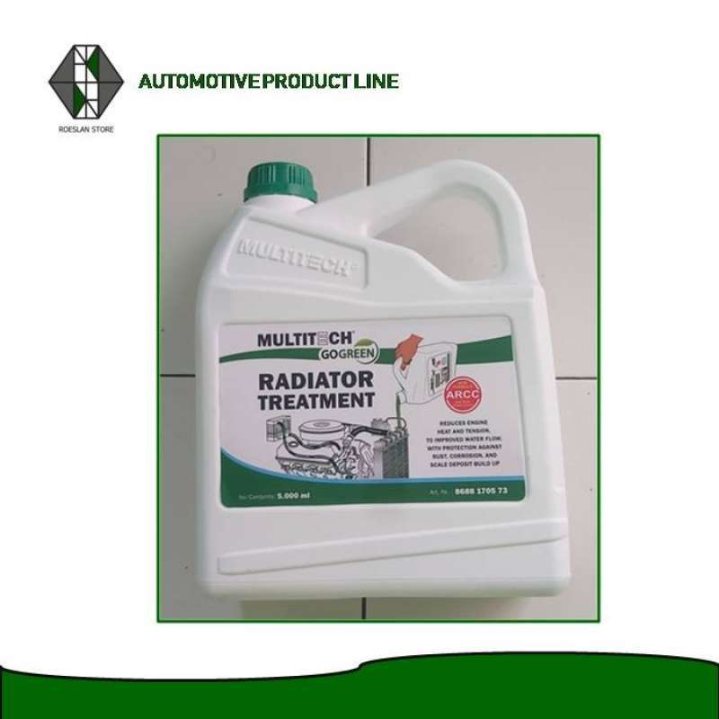 Promo Multitech Radiator Coolant / Air Radiator Warna Hijau 5 Liter ...