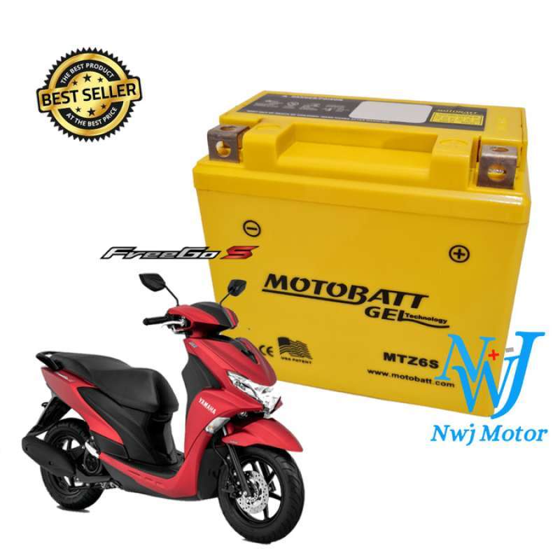 Jual Aki Kering Motor Yamaha Nmax Aerox 155 Lexi Mtz6s Motobatt Di ...