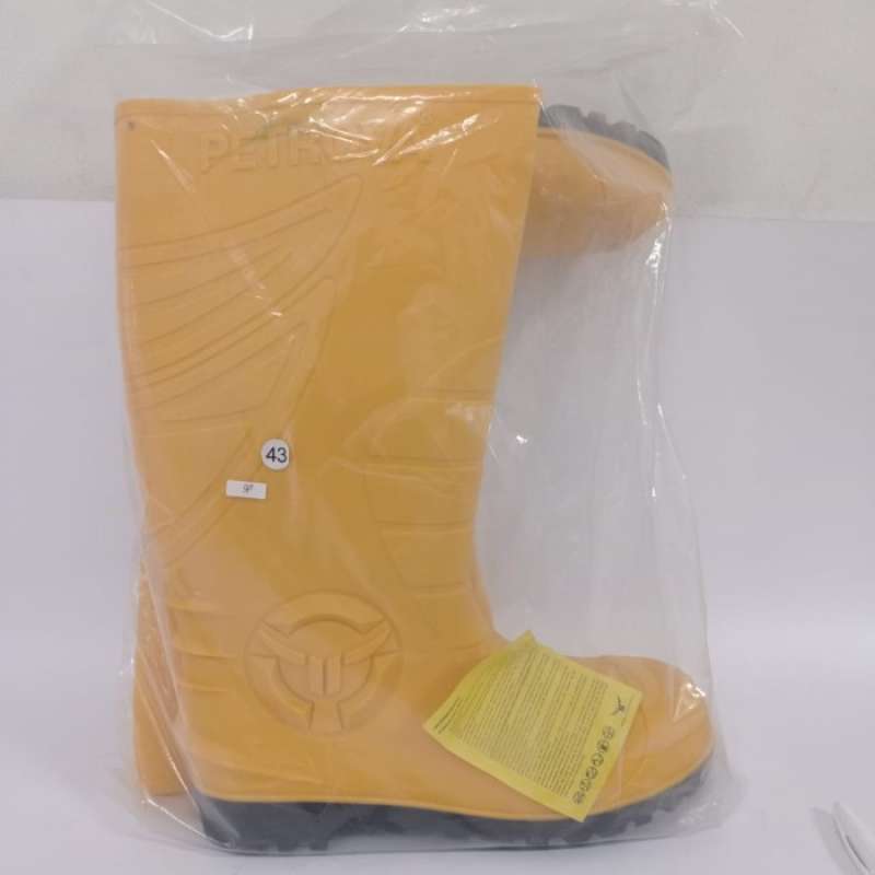 Promo Sale,sepatu Safety Boots Pvc Petrova,proyek,pelindung Kaki ...