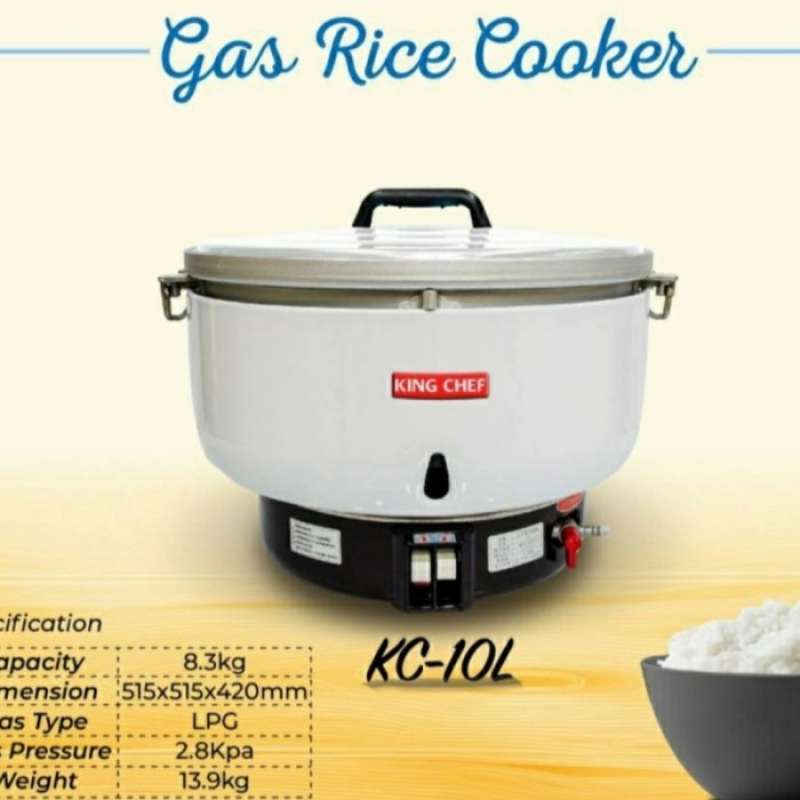 Promo rice cooker gas king chef 10 liter Diskon 23% di Seller PT ...