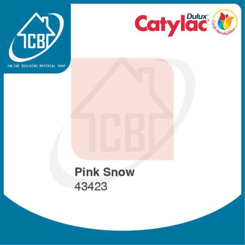 Promo Cat Tembok Dulux Catylac Pink Snow 43423 - 5kg - Tokosepuluh10 ...