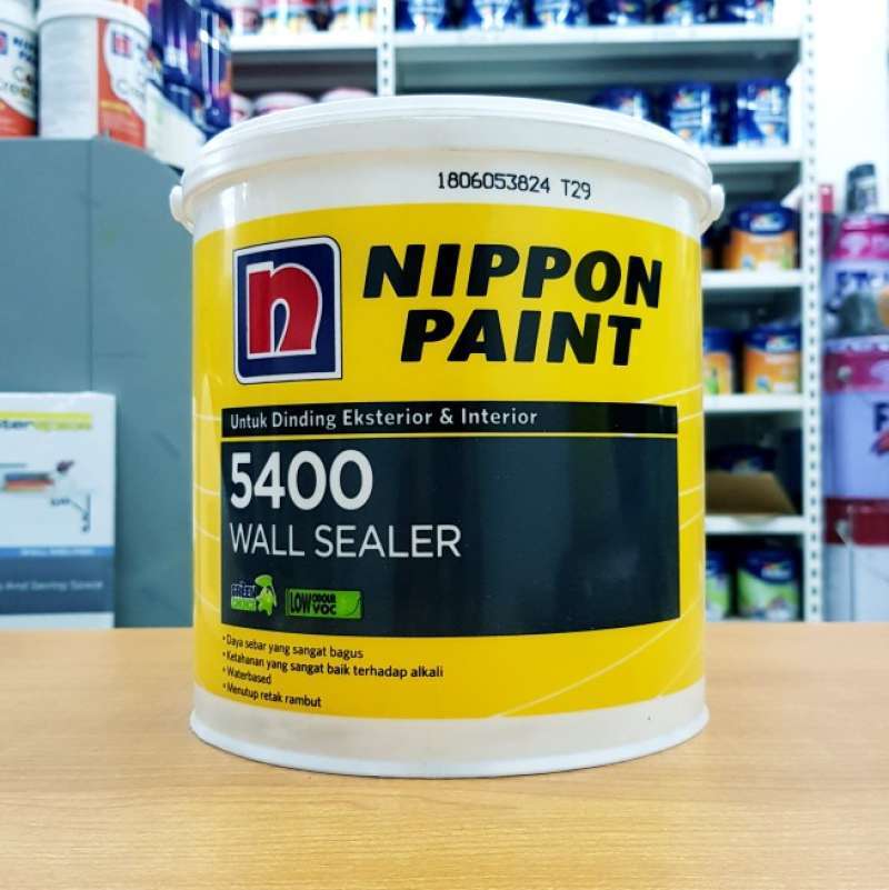 Promo CAT DASAR / PRIMER UNTUK TEMBOK WALL SEALER 5400 NIPPON PAINT (20 ...
