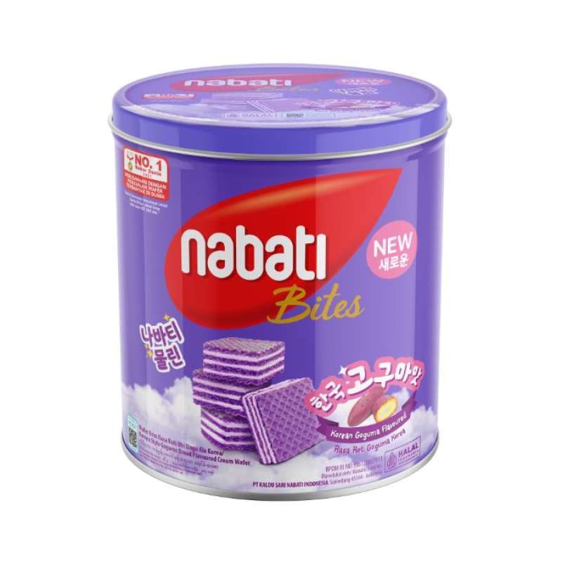 Promo Nabati Goguma Wafer Kaleng 240 G Diskon 8% Di Seller Nabati Snack ...