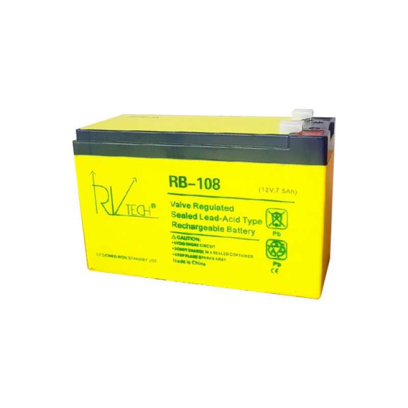 Jual Battery Ups Rvtech Rb-108 12v 7.5ah Di Seller Pt. Primajaya Multi ...
