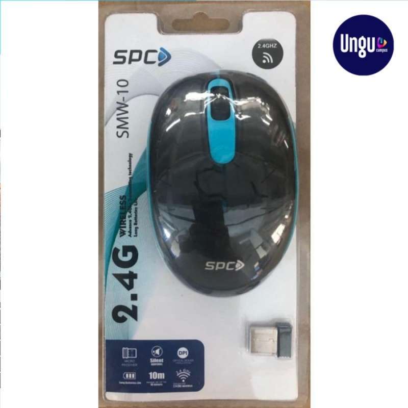 Jual Mouse Wireless 2.4Ghz SPC SMW-10 With Silent operates di Seller ...