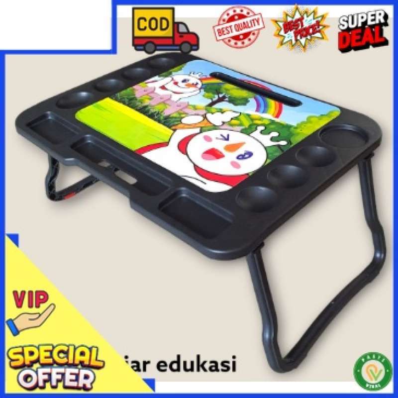 Promo Meja Anak Belajar Plastik Karakter Bukan Ikea / Meja Lipat ...