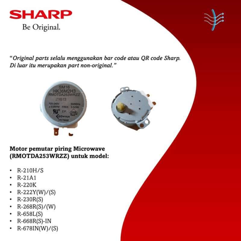 Promo Synchronous Microwave Motor Original Sharp Diskon 29% Di Seller ...