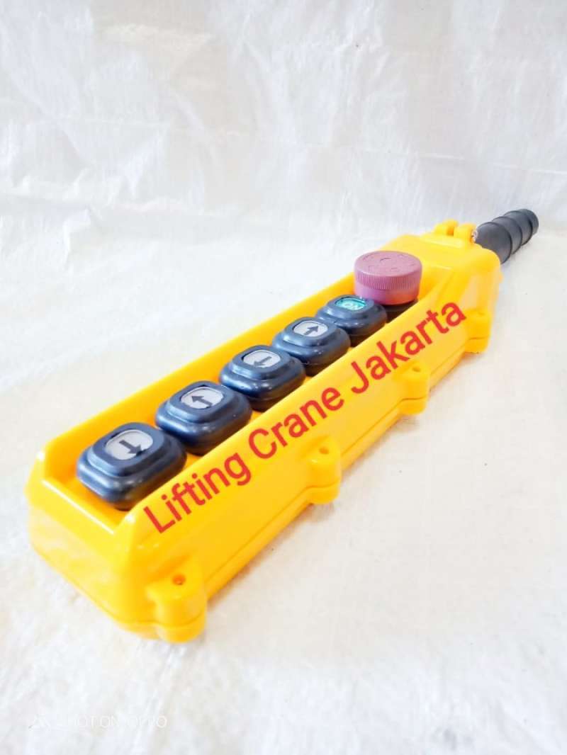 Promo Remote Control Hoist Push Button Single Speed 4Tombol + ON + E ...