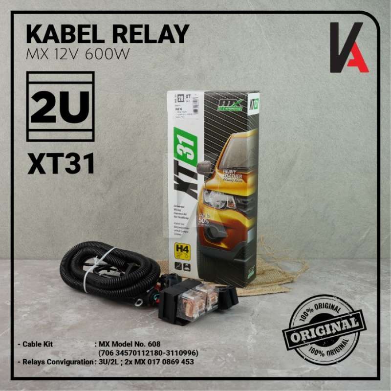 Promo Kabel Relay Lampu H4 Mx Xt Series 2 Relay Untuk 2 Lampu Mobil ... Promo Kabel Relay Lampu H4 Mx Xt Series 2 Relay Untuk 2 Lampu Mobil ...