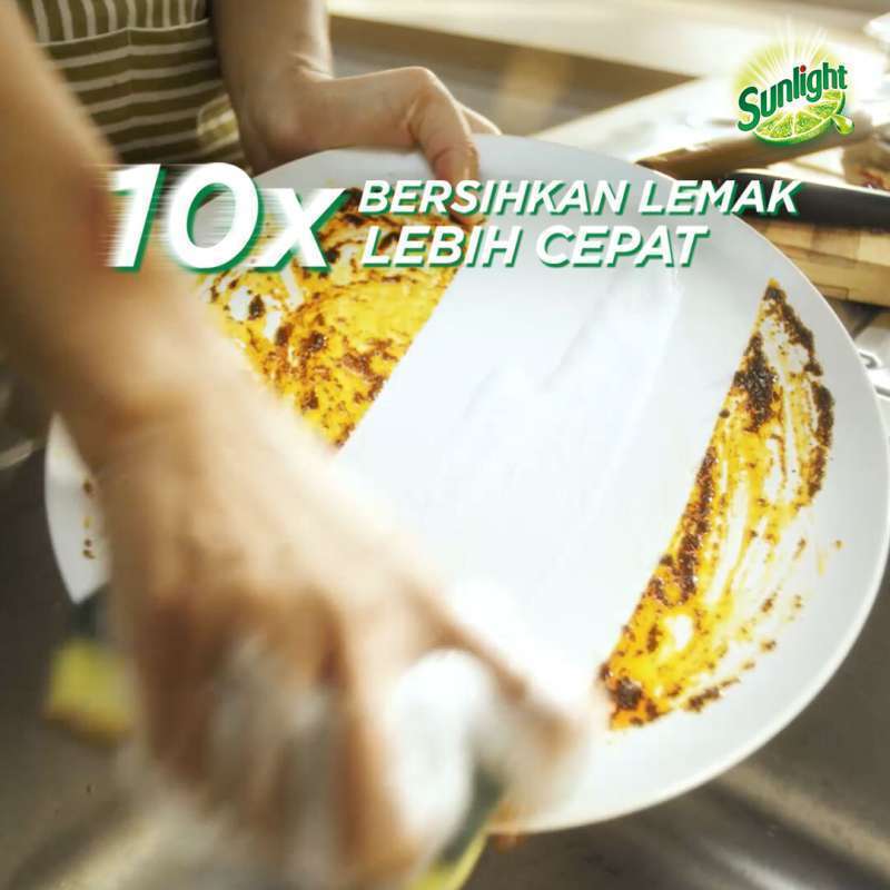 Promo Buy 1 Get 2 - Sunlight Sabun Cuci Piring Jeruk Nipis Pouch 910 Ml ...