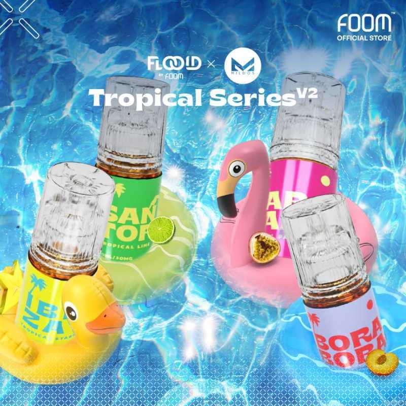 Jual Tropical Series V2 LIQUID SALTNIC 30mg 30ml - Galapagos di Seller ...
