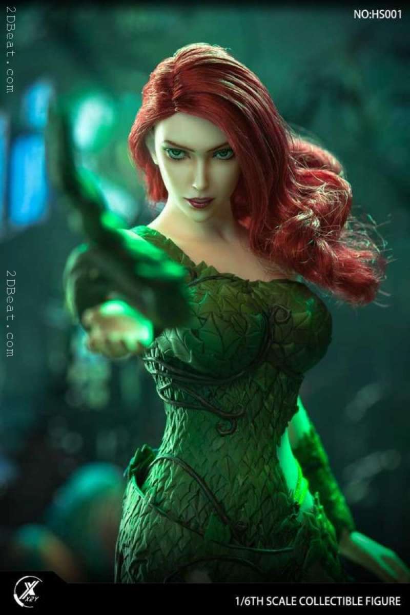 Jual Original X2y Toys Poison Ivy Plant Controller Hs001 Dc Comics 1/6 ...
