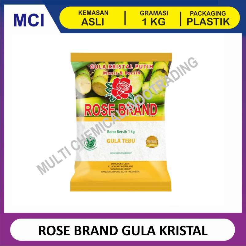 Jual Rose Brand Gula Kristal Kuning 1 Kg Di Seller Multi Chemical ...
