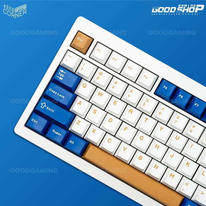 Jual GANSS Azure PBT Double Shot Cherry Profile Keycaps Set di Seller GOOD GAMING SHOP - Mangga ...