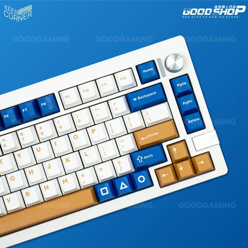 Jual GANSS Azure PBT Double Shot Cherry Profile Keycaps Set di Seller GOOD GAMING SHOP - Mangga ...