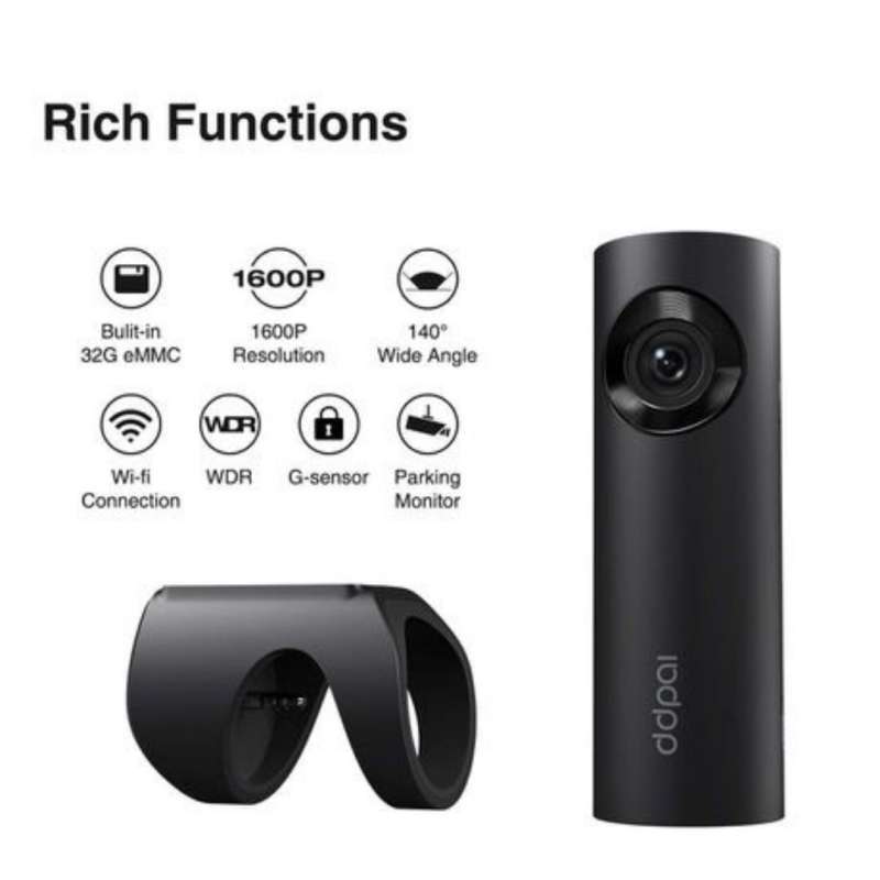 Jual Ddpai Mini 3 32gb Dashcam - Dashboard Camera Hd 1080p Wifi G ...