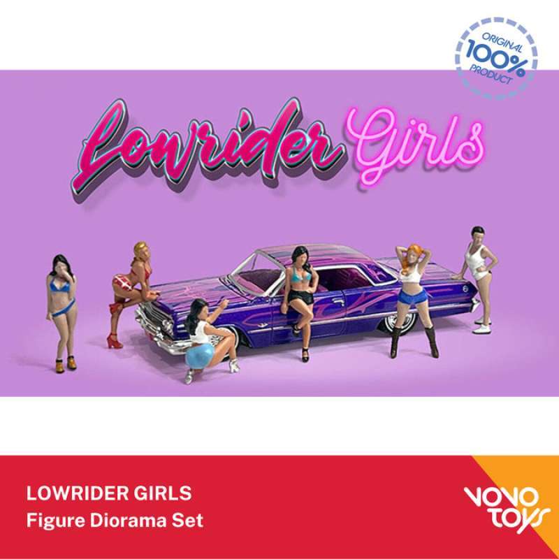 Jual American Diorama 1/64 Lowrider Girls Set Figure Di Seller Vovo Toys - Vovo Toys - Kota ...