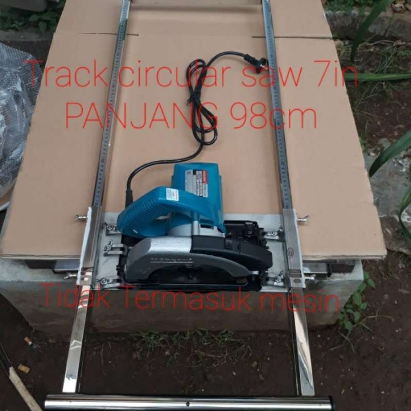 Promo Track Circular Saw Tracksaw 7 inci 98cm Alat Bantu Potong Kayu ...