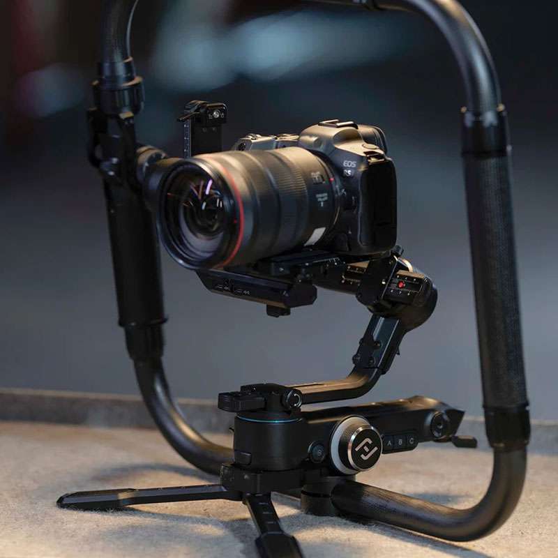 Promo Jpc Kemang Feiyu Carbon Fiber Dual Handle Grip Cage For Feiyutech ...