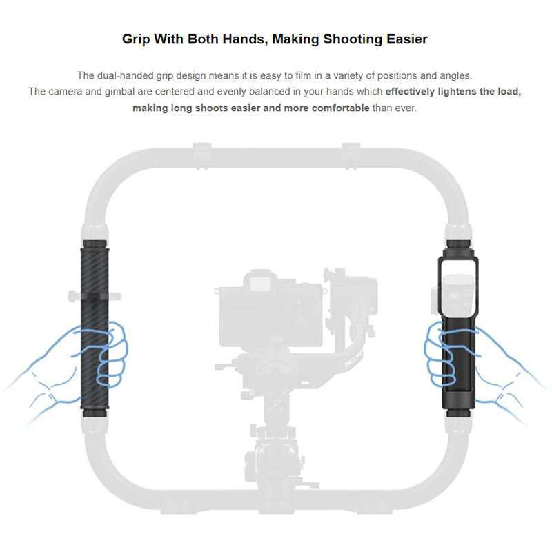Promo Jpc Kemang Feiyu Carbon Fiber Dual Handle Grip Cage For Feiyutech ...
