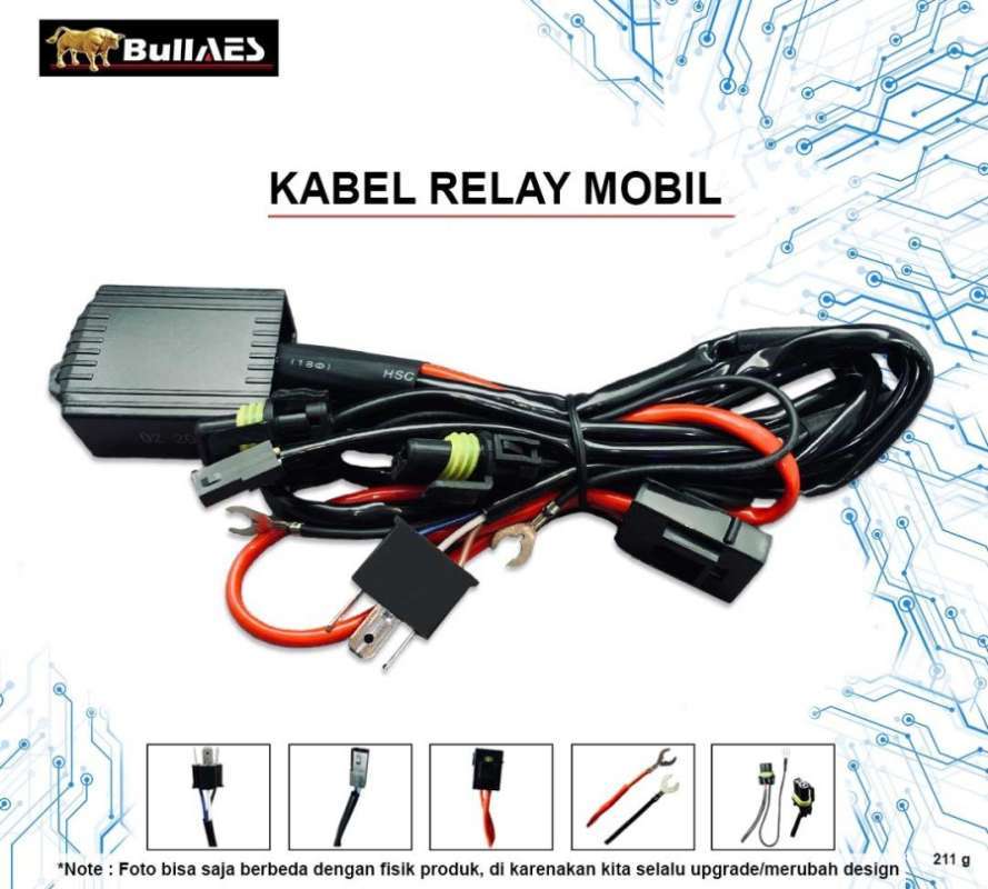 Jual Kabel Set Relay Sekring Hid Led Biled Mobil Merk Aes Di Seller ...