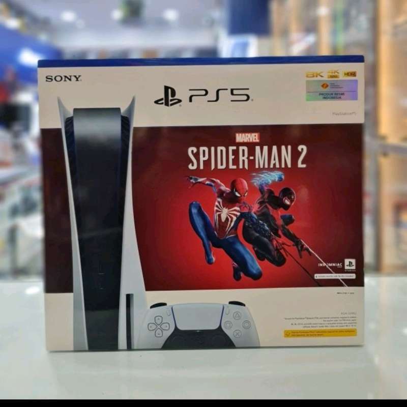 Jual ps5 disc spiderman 2 bundle game di Seller Terminal Game ...