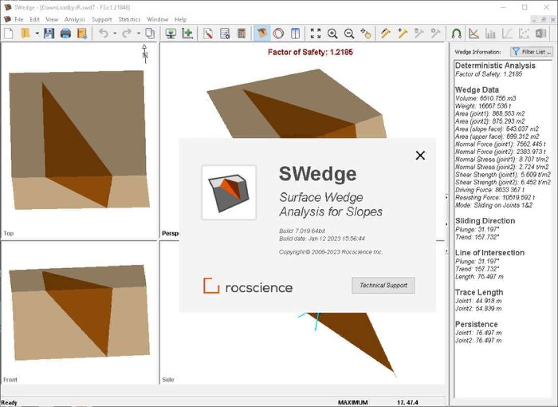 Jual Rocscience RocFall3 v1.0 x64 Single User di Seller Jari Manis - Sindanglaya-2, Kab. Cianjur ...