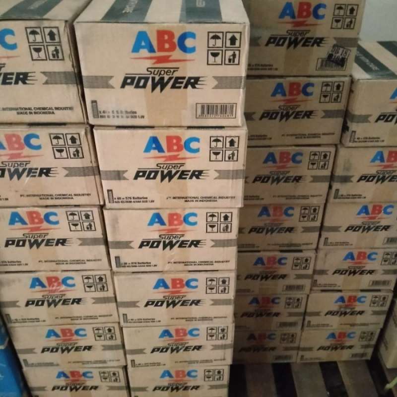 Promo BATERAI ABC POWER A3 BATTERY ABC POWER AAA 1,5 VOLT Karton Diskon ...