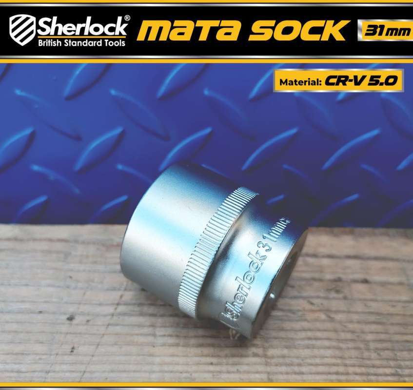 Jual Sherlock 1/2 Inch Kunci Shock 31 Mm 6 Pt/ Mata Sok /sock Di Seller ...