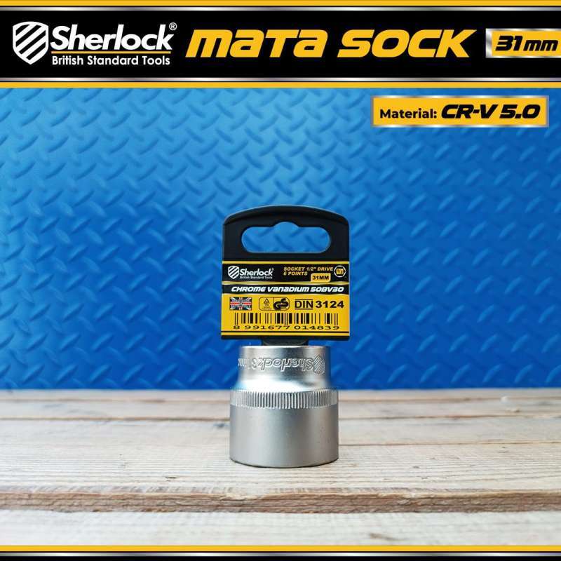 Jual Sherlock 1/2 Inch Kunci Shock 31 Mm 6 Pt/ Mata Sok /sock Di Seller ...