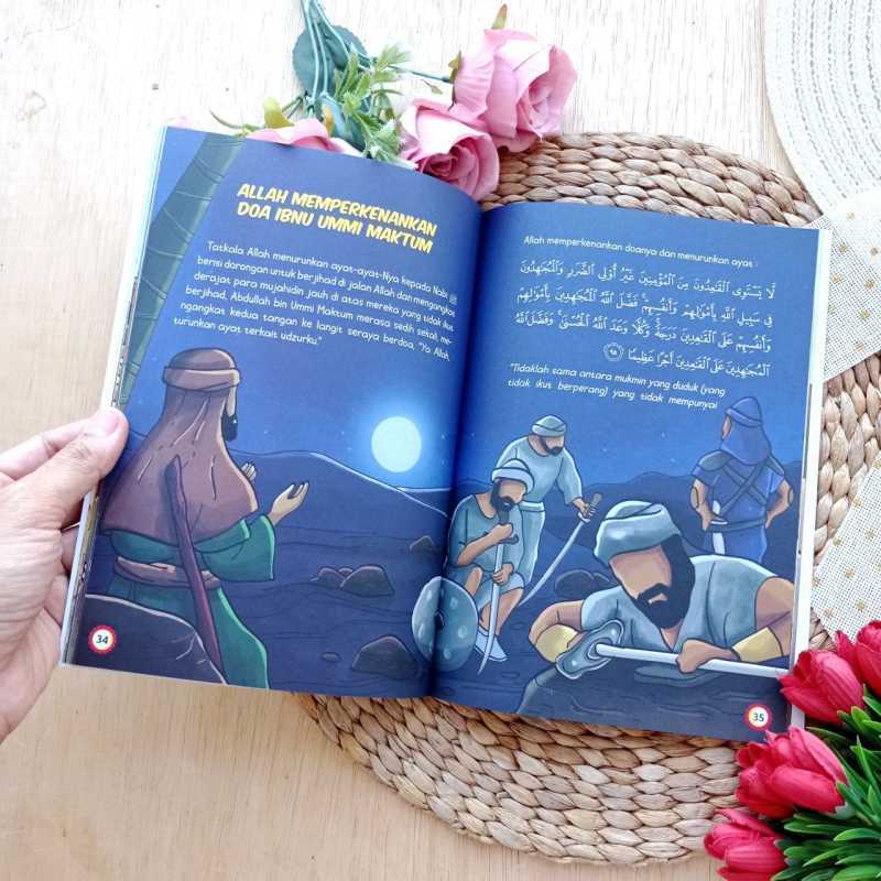 Promo Buku Kisah Muadzin Rasulullah Abdullah Bin Ummi Maktum Diskon 25% ...