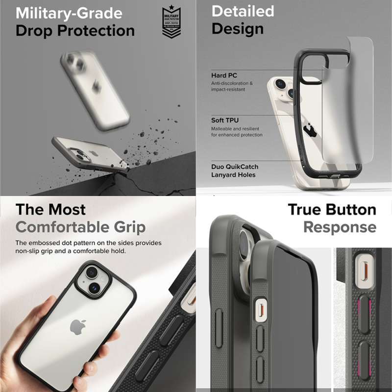 Promo Ringke iPhone 15 Pro Softcase Casing MagSafe Tipis Anti Crack ...
