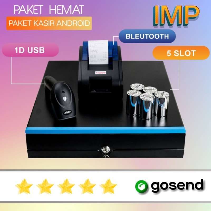 Promo Mesin Alat Kasir Android Cash Drawer Bluetooth Printer Scanner ... Promo Mesin Alat Kasir Android Cash Drawer Bluetooth Printer Scanner ...