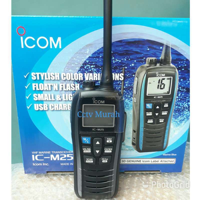 Promo Radio HT Icom Marine IC-M25 VHF IC M25 Diskon 23% di Seller PT. Wakasa Pratama - Grogol ...