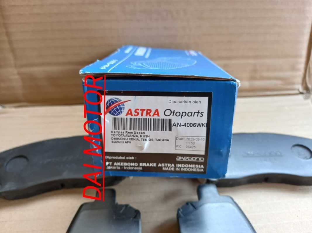 Jual Kampas Rem Depan Avanza Xenia Rush Terios Original Akebono Di ...
