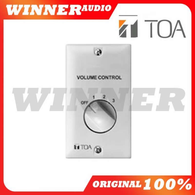 Promo VOLUME CONTROL TOA ZV 303 Diskon 23% di Seller PT. Wakasa Pratama ...