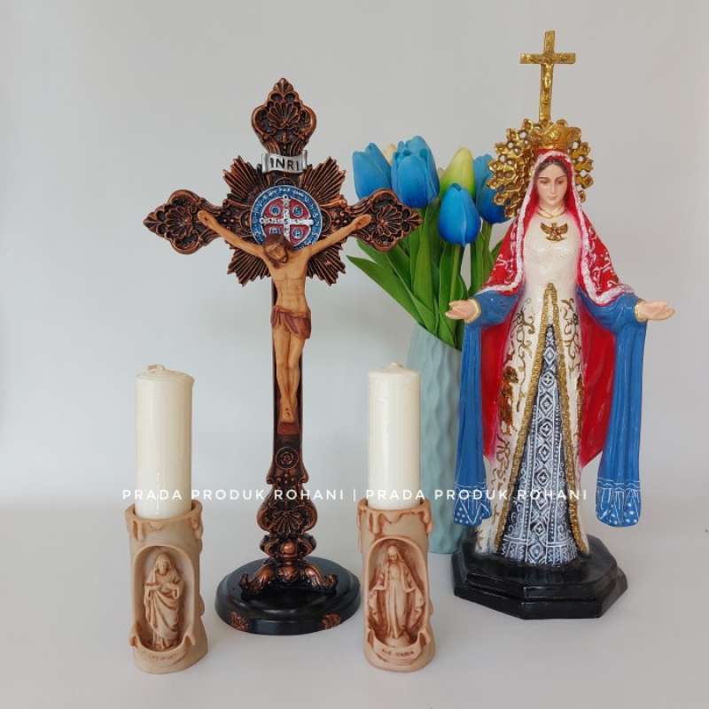 Promo ORDER ASYIK YUK - Set Misa Katolik/Patung Bunda Maria Segala Suku ...