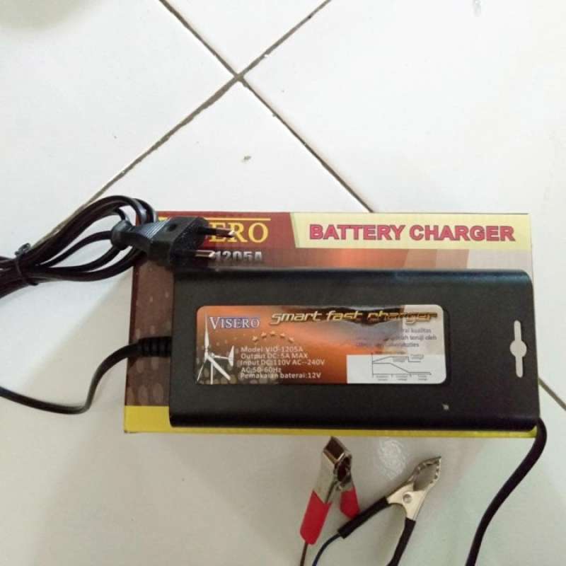Promo New Smart Fast Charger Accu/aki 12v 5a Otomatis Diskon 36% Di ...