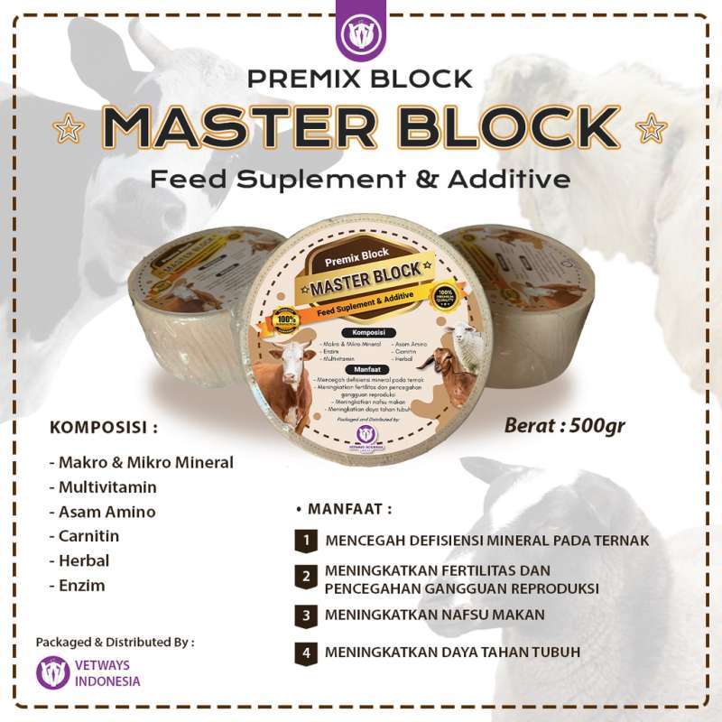 Jual Master Blok Master Blok Ukuran Kecil 500gr ( New Formula ...