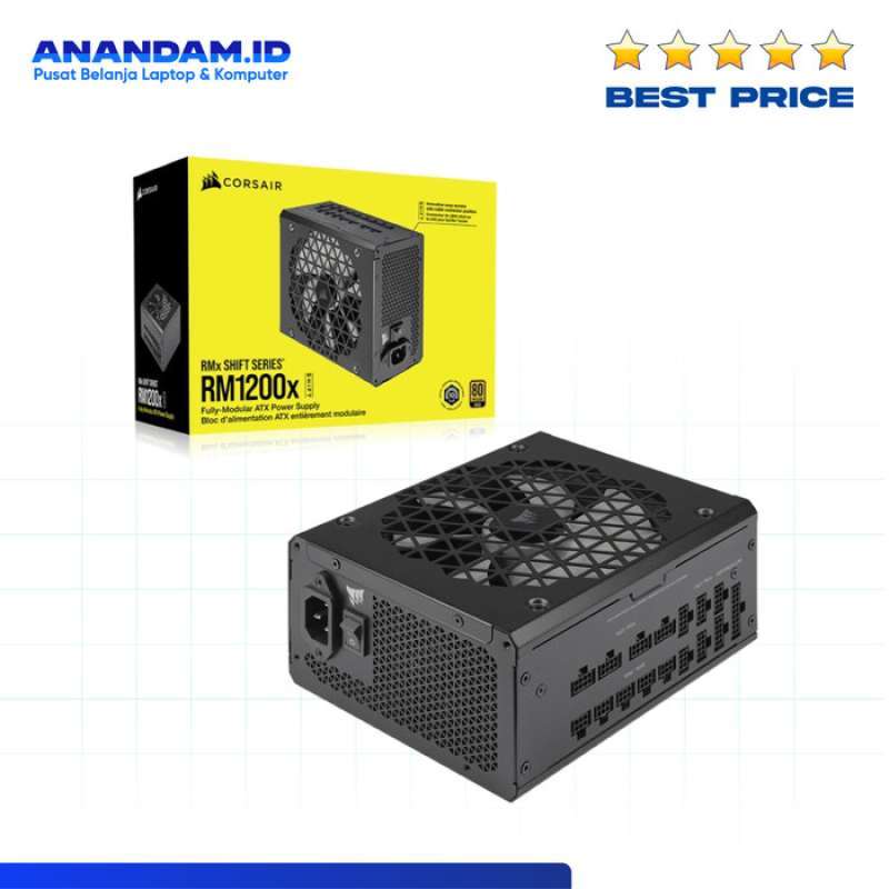 Jual Psu Corsair Rmx Shift Rm1200x 1200w 80 Plus Gold Fully Modular Atx ...