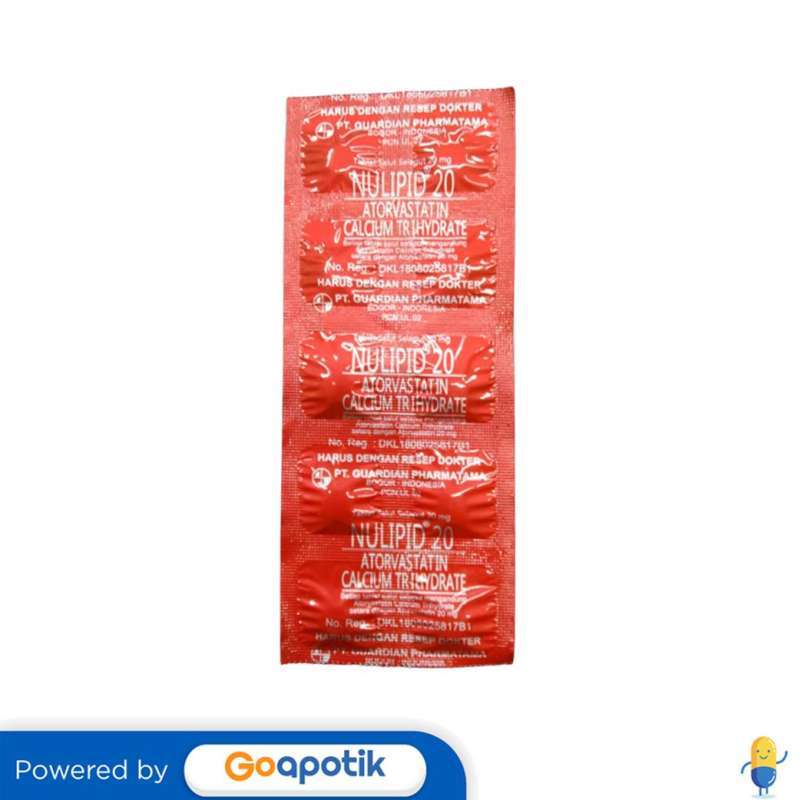 Jual Nulipid 20 Mg Strip 10 Tablet Di Seller Apotek Magna - Pondok ...