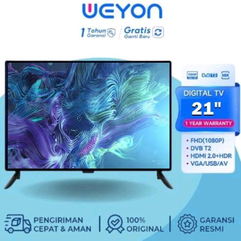 Promo TV LED 21inch, Full Layar, Gaming Monitor, TV, CCTV, GARANSI ...