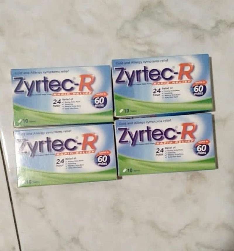 Promo Zyrtec R (singapore) Diskon 28% Di Seller Fablericaa - Fablerica ...