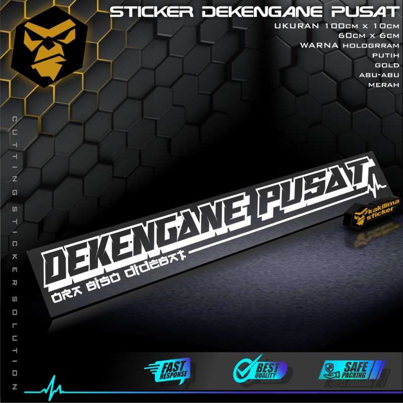 Jual Stiker Kaca Mobil Depan Belakang Sticker Dekengane Pusat Sticker ... Jual Stiker Kaca Mobil Depan Belakang Sticker Dekengane Pusat Sticker ...