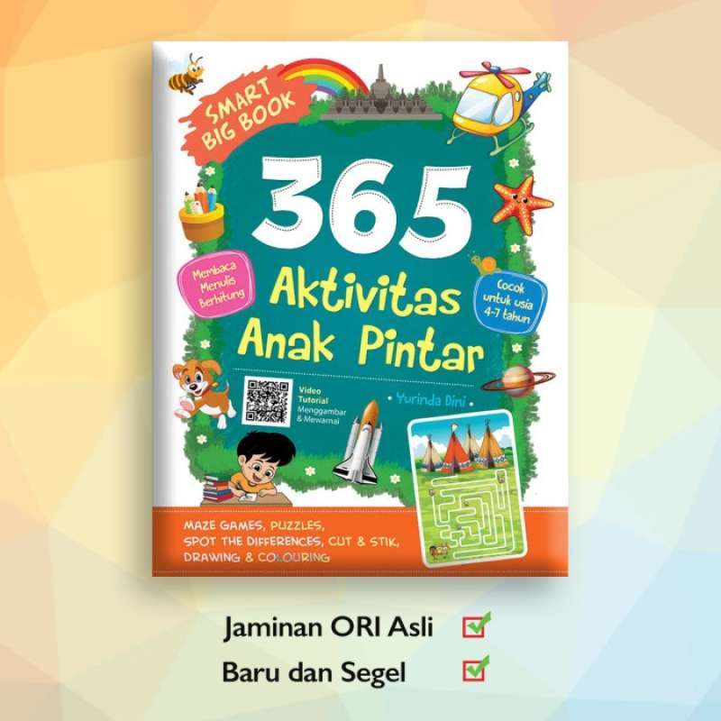 Jual Buku Smart Big Book 365 Aktivitas Untuk Anak Paud Dan Tk - Anak ...